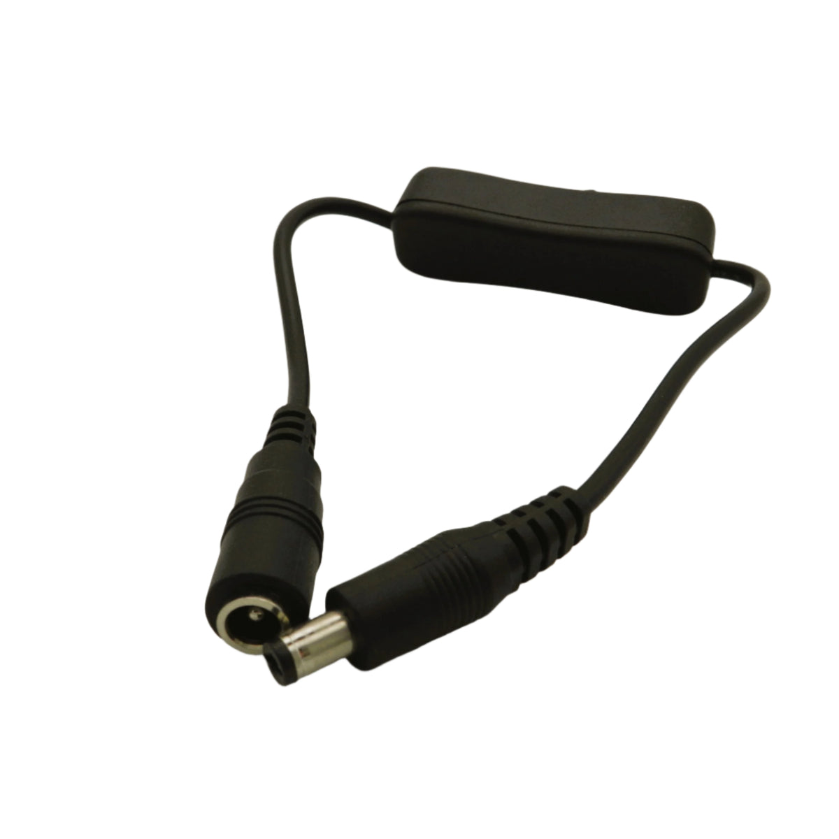 1ft 2.1mm x 5.5mm DC Power Extension Cable with On/Off Rocker Switch ...