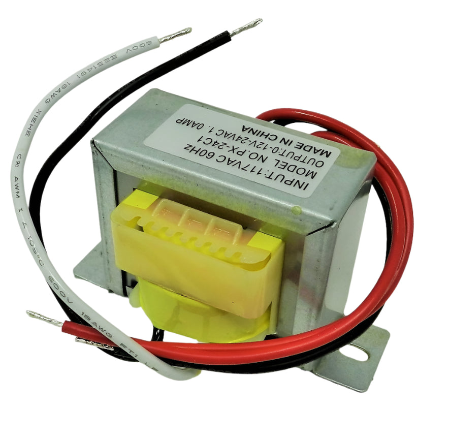 24VCT 24V, 12V Transformer 0-12V-24V CT @ 1A 117VAC to 24VAC or 12VAC ...