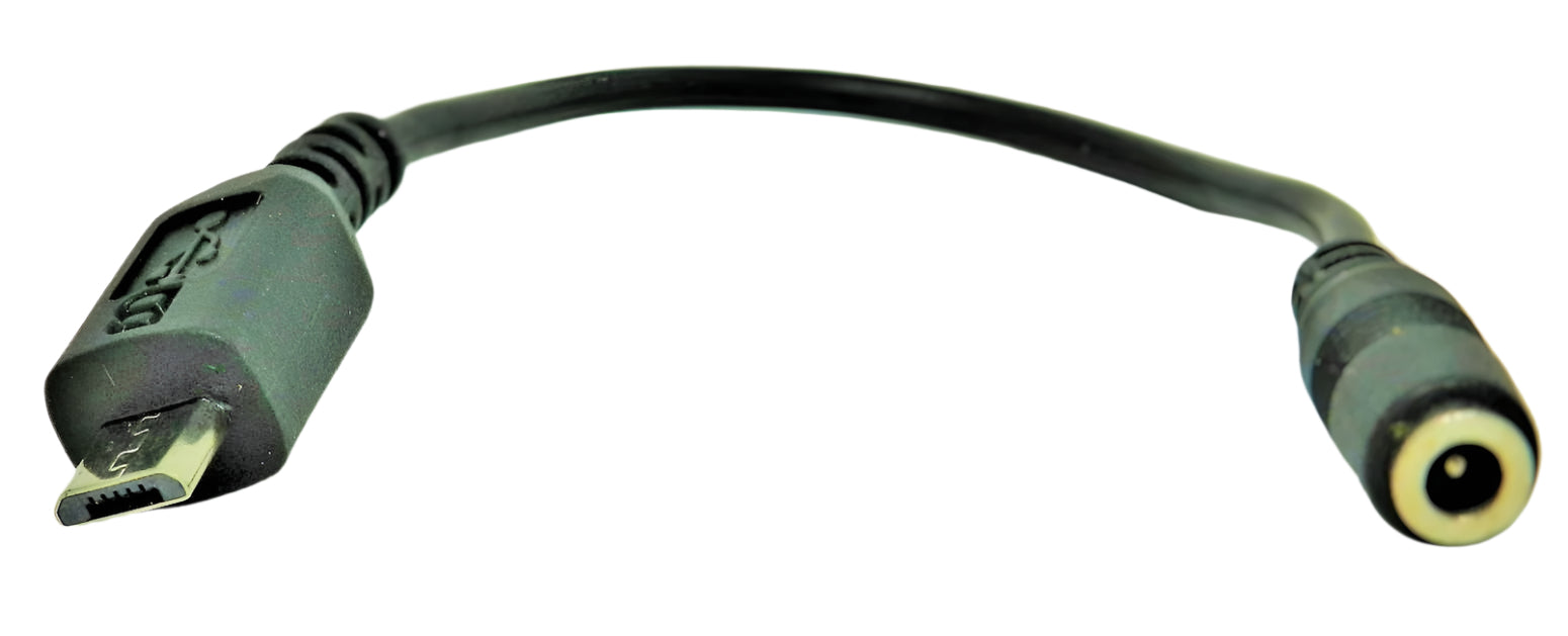 DC Barrel Plug Adapter to USB-B Micro plug from 1.3 x 3.5mm — AC-DC ...