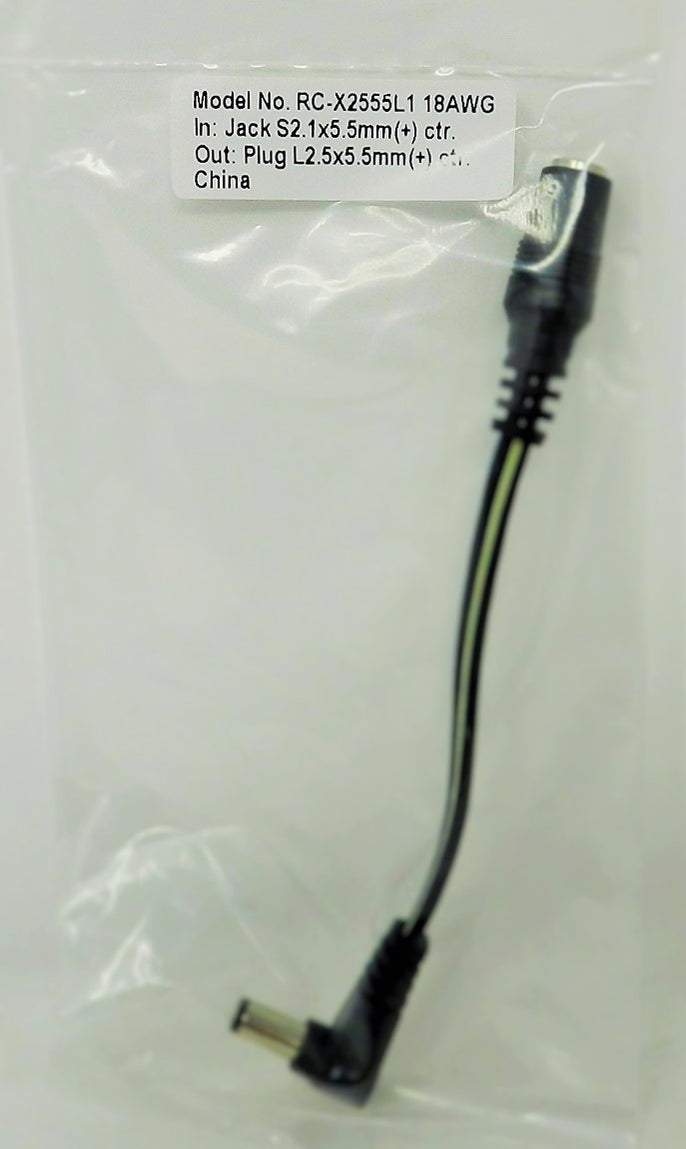 DC Plug Barrel Conversion Adapter or Splitters | AC-DC PowerShack