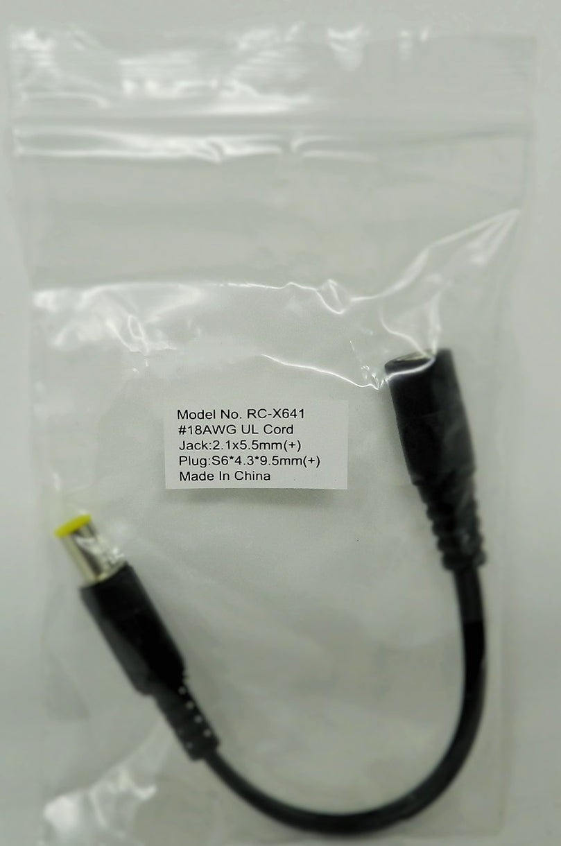 DC Plug Barrel Conversion Adapter or Splitters — AC-DC PowerShack