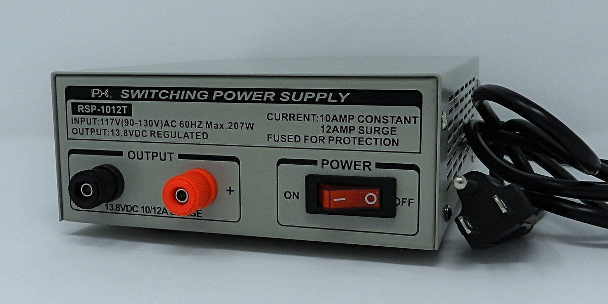 13.8V DC @ 10A DC Regulated Switching Power Supply | Bench DC Power ...