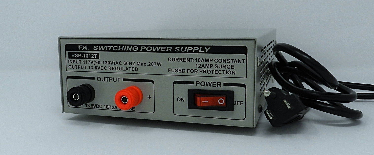 13.8V DC @ 10A DC Regulated Switching Power Supply — AC-DC PowerShack
